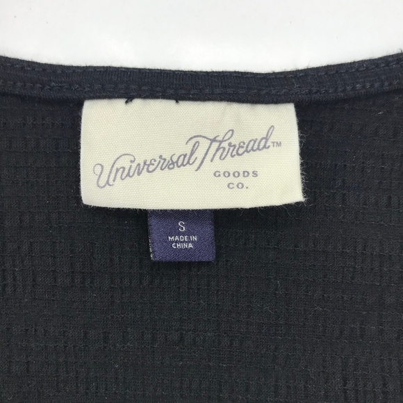 Universal Thread | Tops | Universal Thread Black Tank With Front Bow ...
